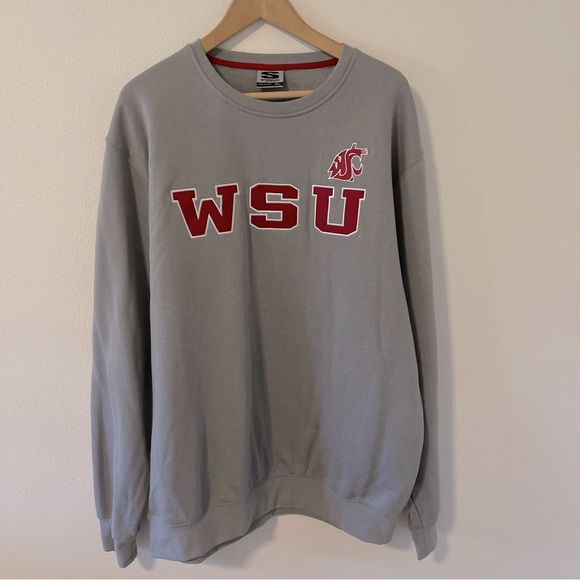 Stadium Athletics | Shirts | Wsu Stadium Embroidered Patch Letter Crew ...